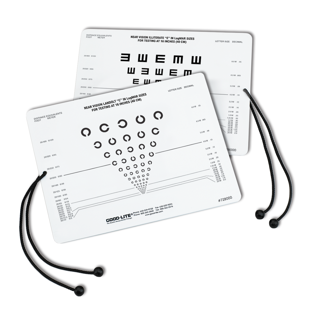 Landolt C & Tumbling E - Near Distance – tagged "Pediatric Charts ...