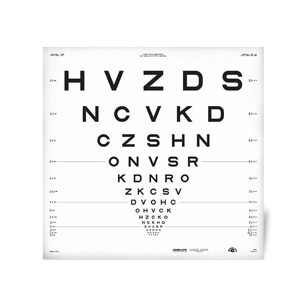 ETDRS Original Series Chart R