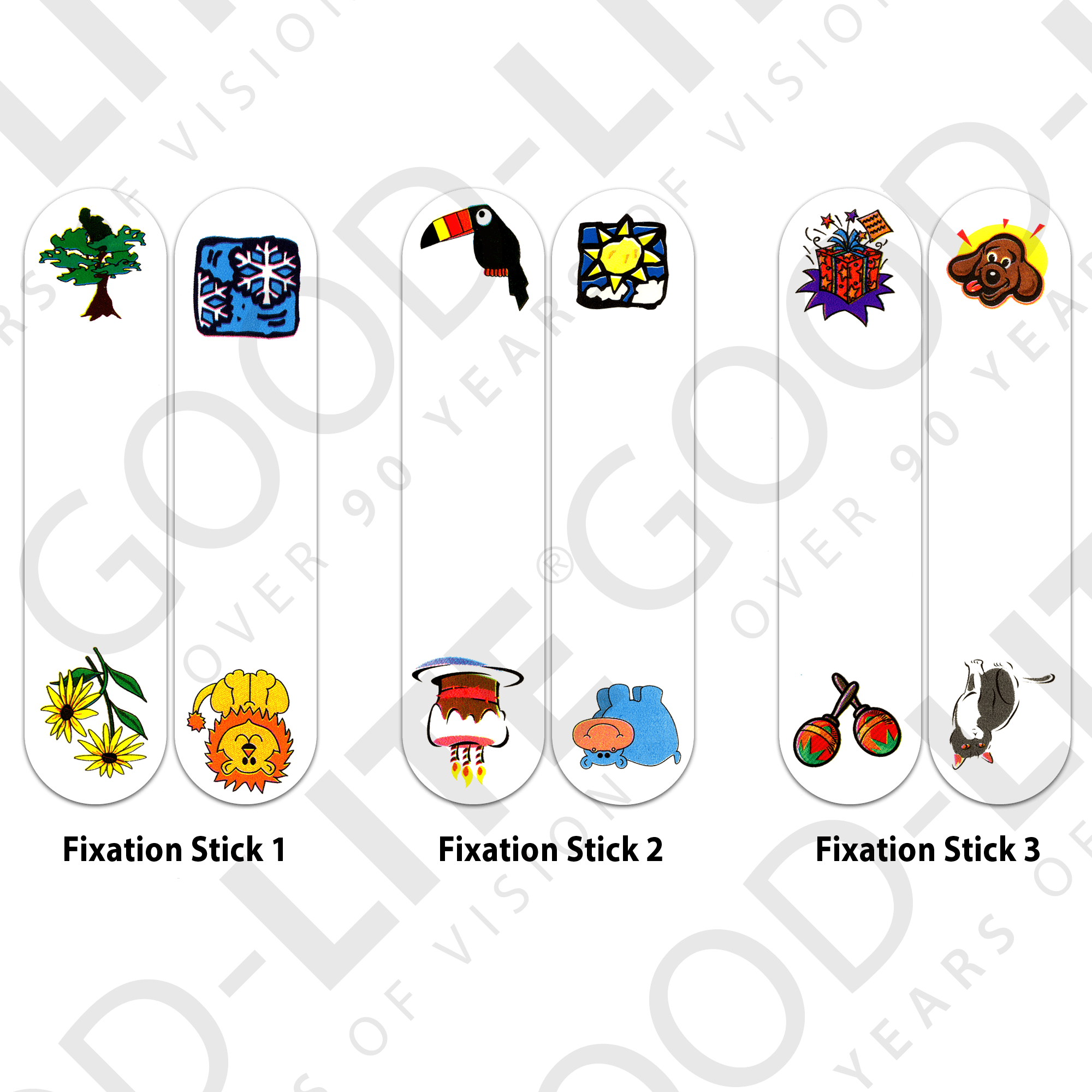 Blue Hippo Fixation Stick Set