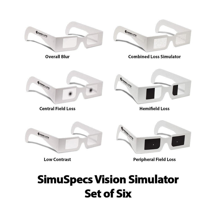 SimuSpecs Vision Simulator Glasses | Good-Lite – Good-Lite Co