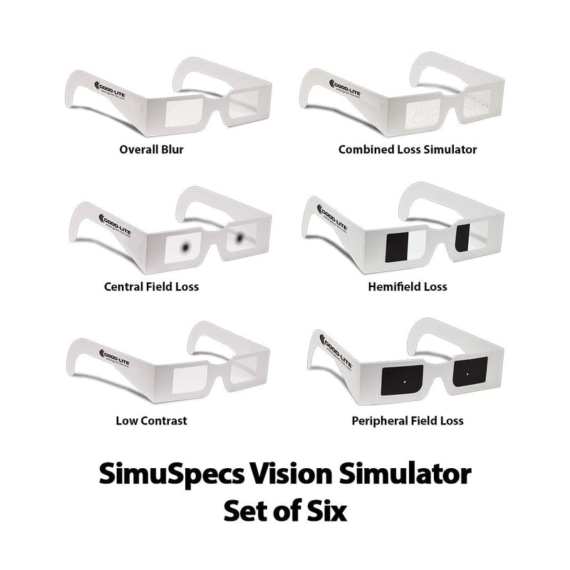 SimuSpecs Vision Simulator Glasses | Good-Lite – Good-Lite Co