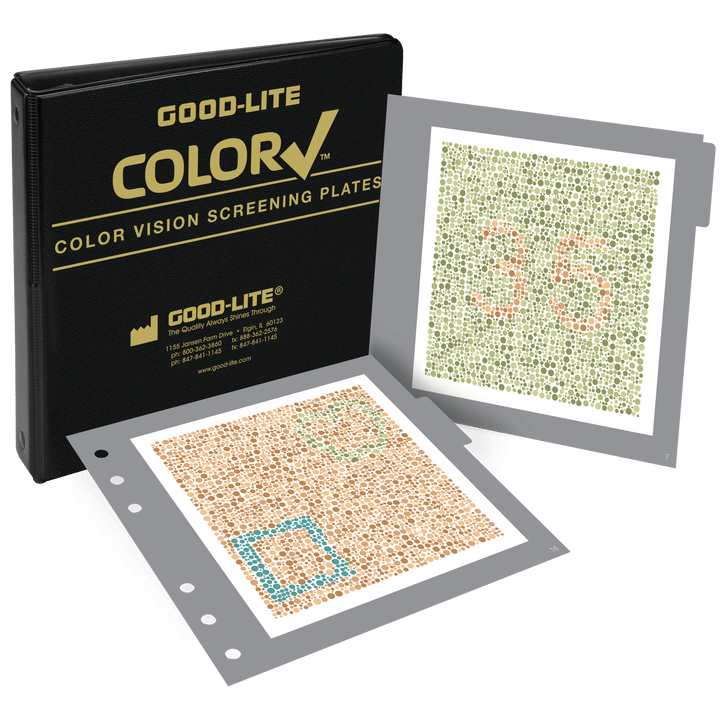 Color Vision Test Booklets Charts - HRR & Ishihara Tests