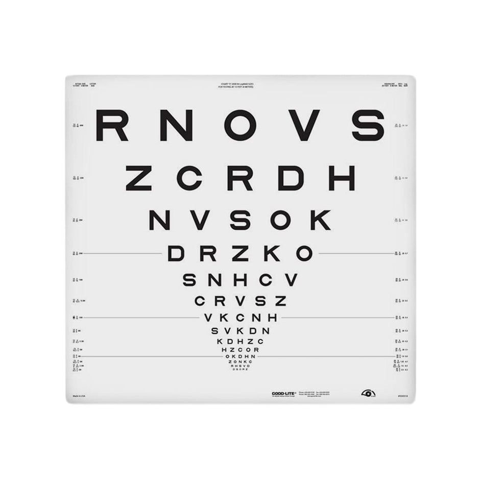 ETDRS Vision Test Charts - Leading LogMAR Chart Producers – Good-Lite Co