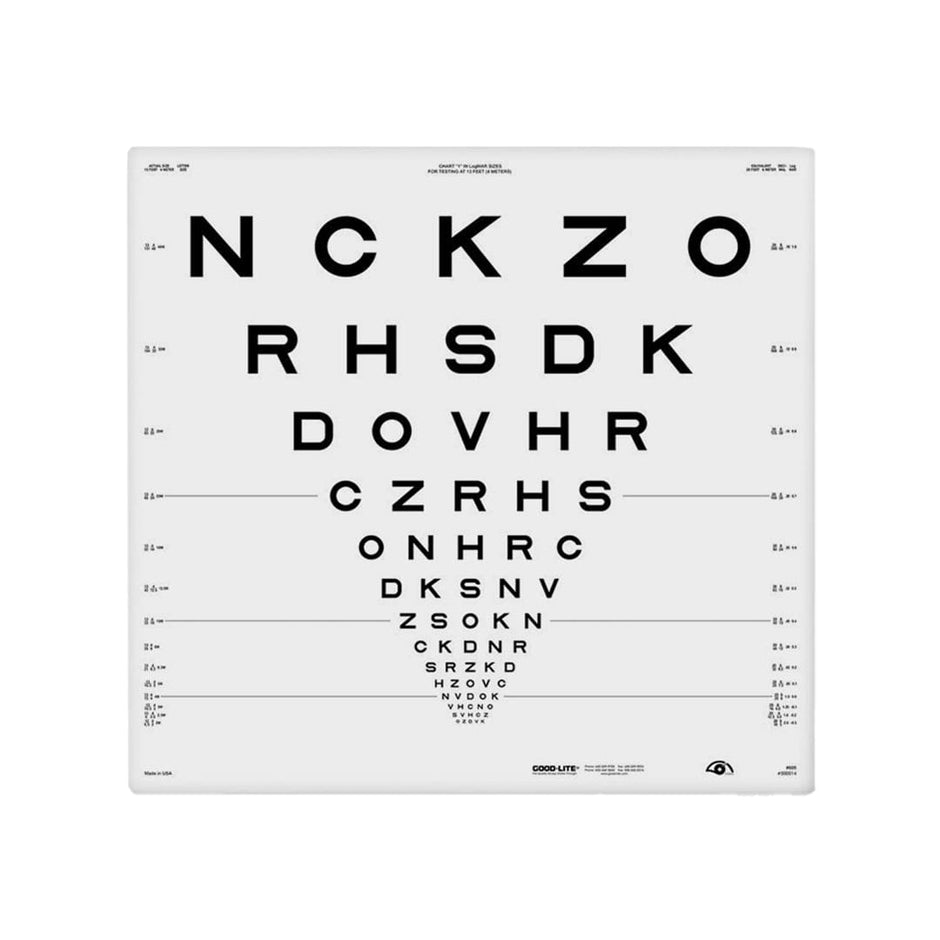 ETDRS Vision Test Charts - Leading LogMAR Chart Producers – Good-Lite Co