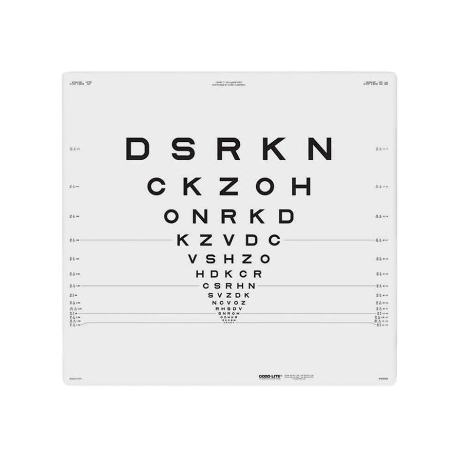 ETDRS Vision Test Charts - Leading LogMAR Chart Producers – Good-Lite Co
