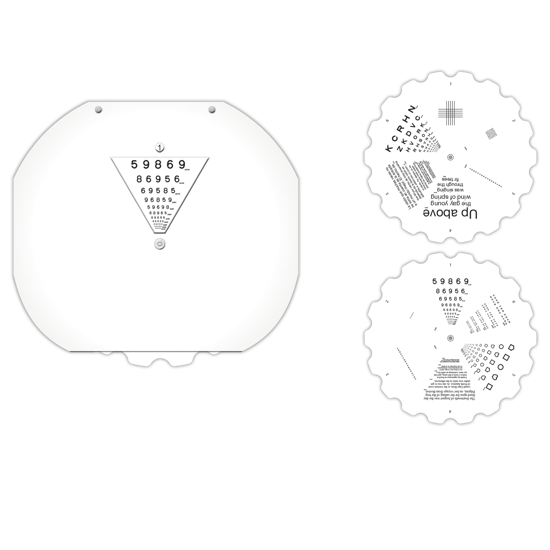 Good-Lite Phoropter Chart with LEA Symbols®/LEA Numbers® – Good-Lite Co