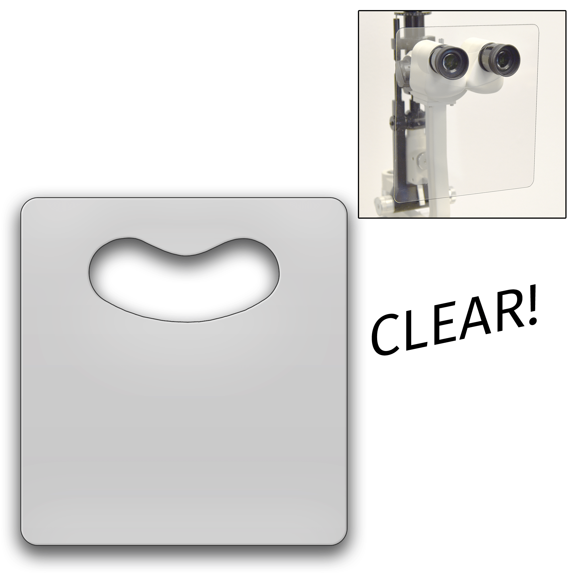 Protector respiratorio para lámpara de hendidura Good-Lite