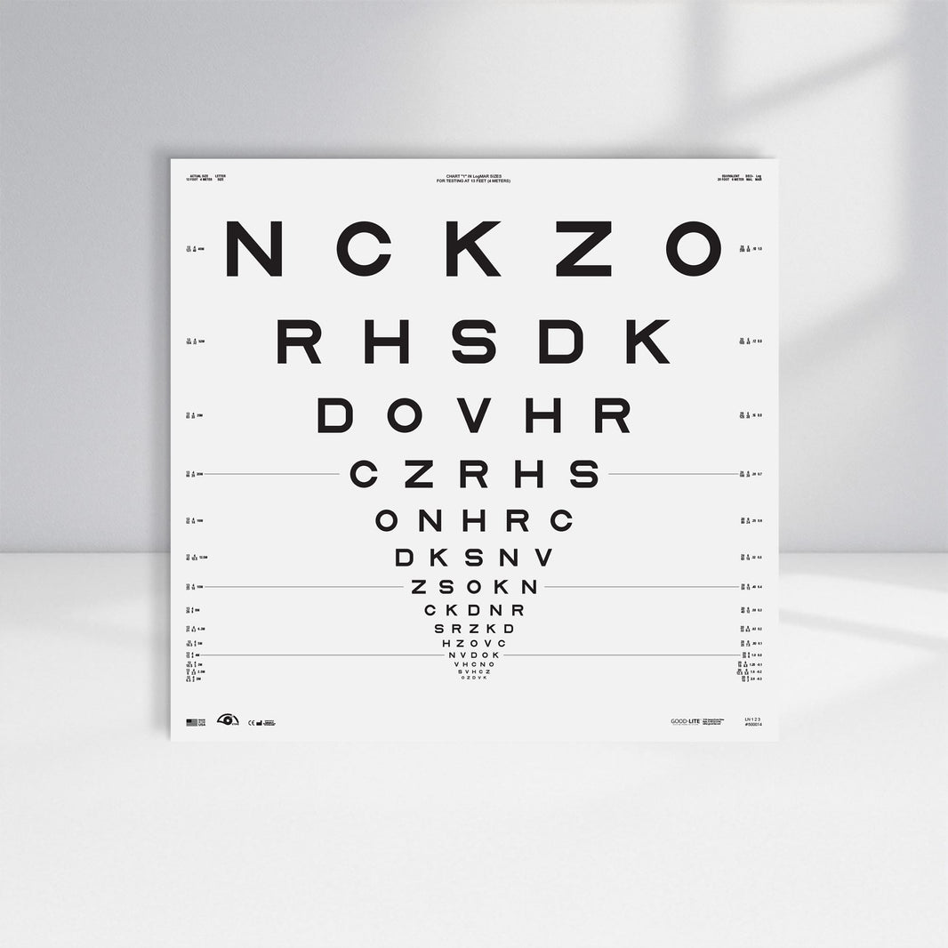 ETDRS Vision Test Charts - Leading LogMAR Chart Producers – Good-Lite Co