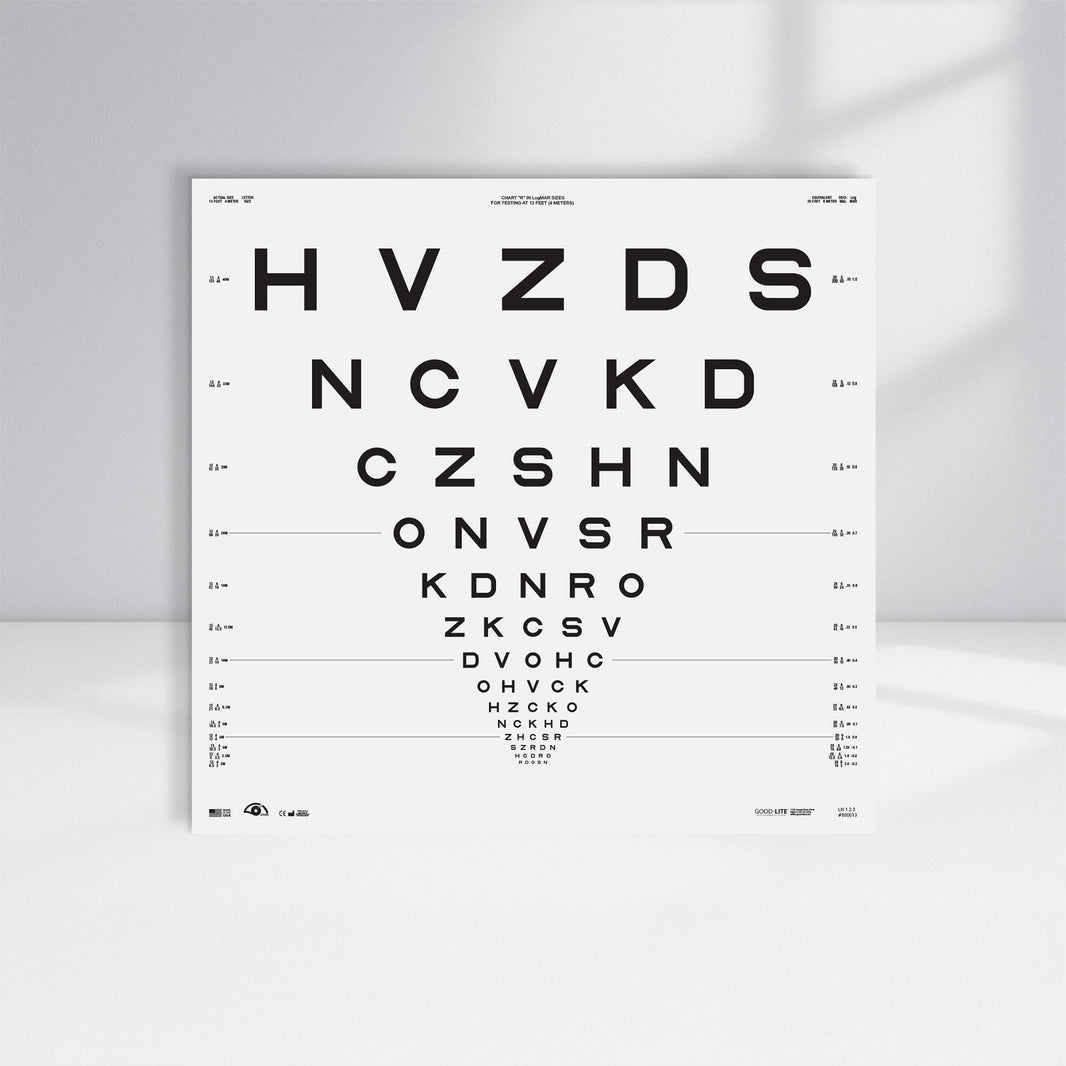ETDRS Vision Test Charts - Leading LogMAR Chart Producers – Good-Lite Co