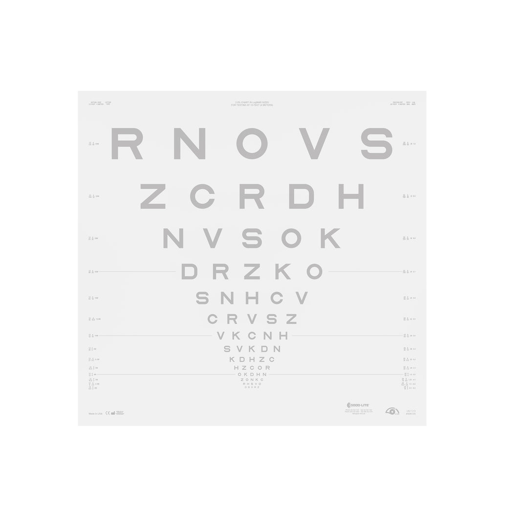 ETDRS Vision Test Charts - Leading LogMAR Chart Producers – Good-Lite Co