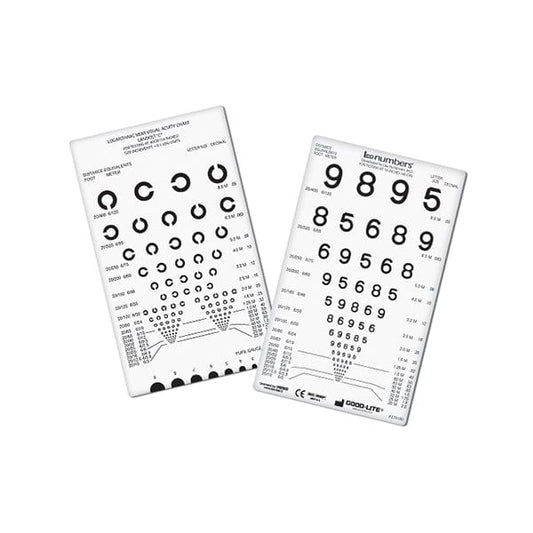 Near Vision and Reading Tests – tagged "Pocket Cards E and C Charts ...