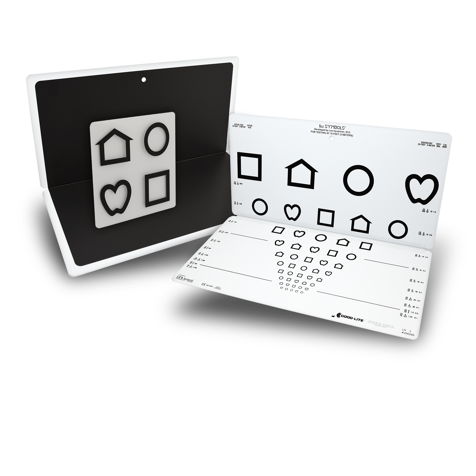 LEA SYMBOLS® 10-Line Distance Charts