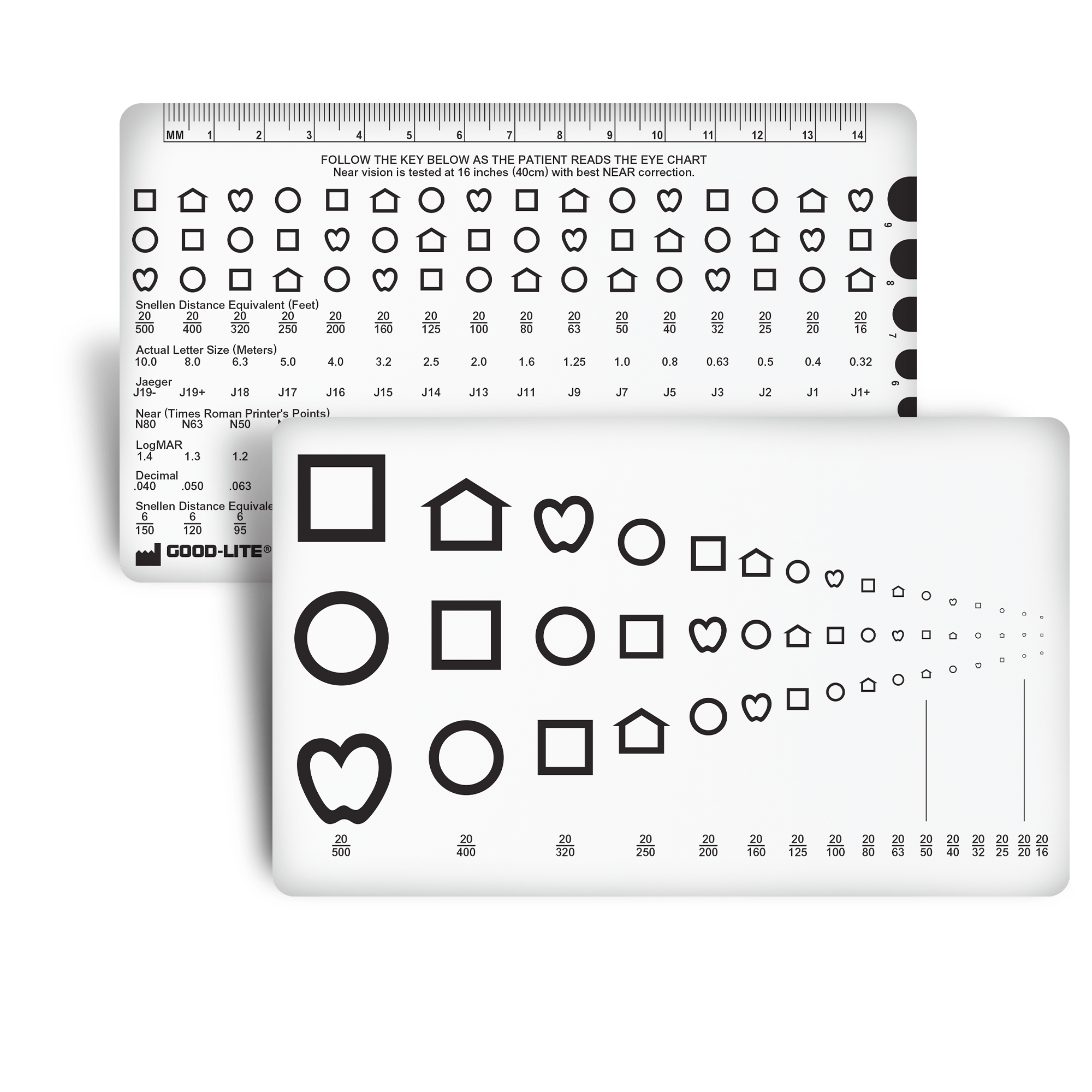 LEA SYMBOLS® Runge Pocket Card