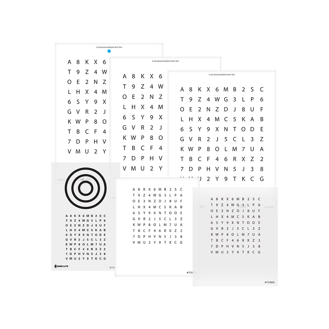 Z-Axis Accommodative Rock Chart – Good-Lite Co